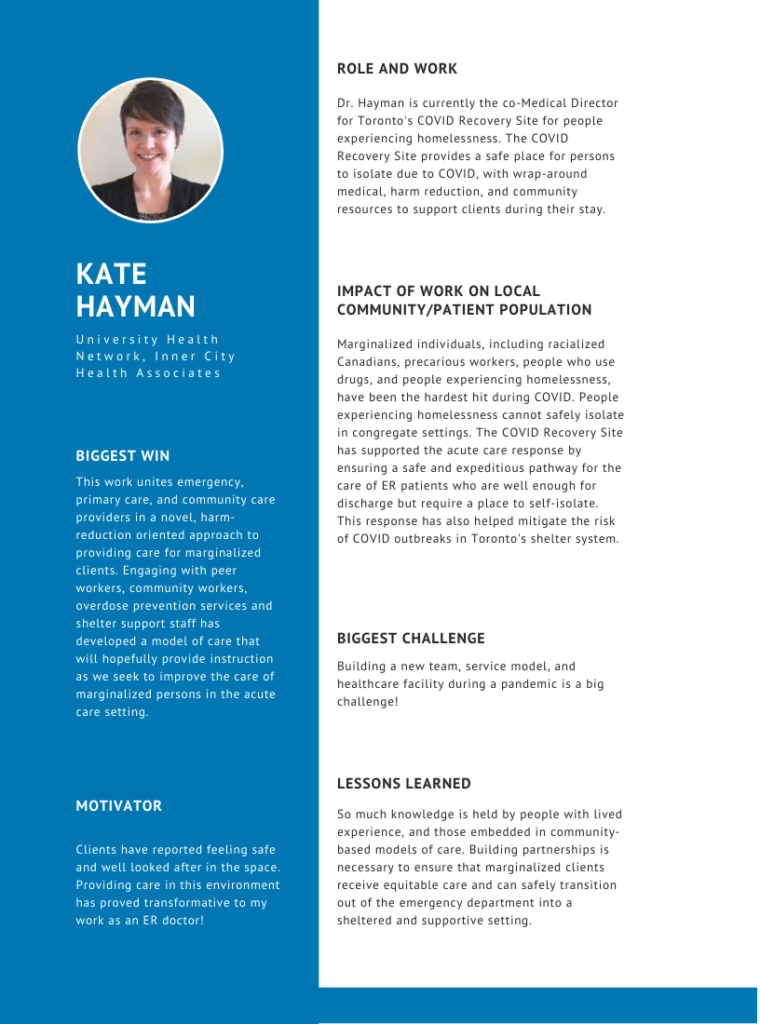 Profiles of WEM COVID-19 Heroes - CAEP