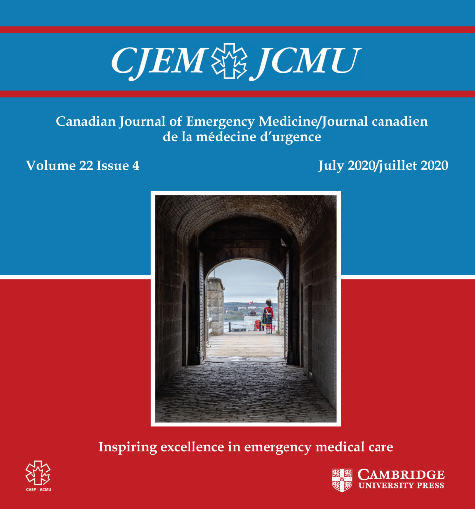 CJEM Volume 22 Issue 4 - CAEP
