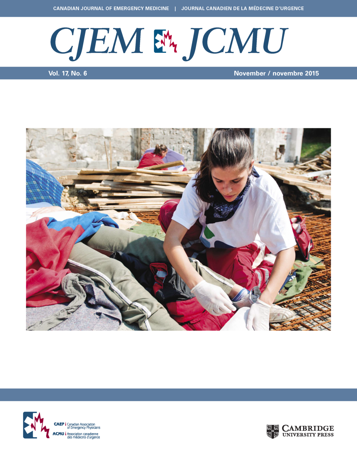 CJEM Volume 17 Issue 6 - CAEP